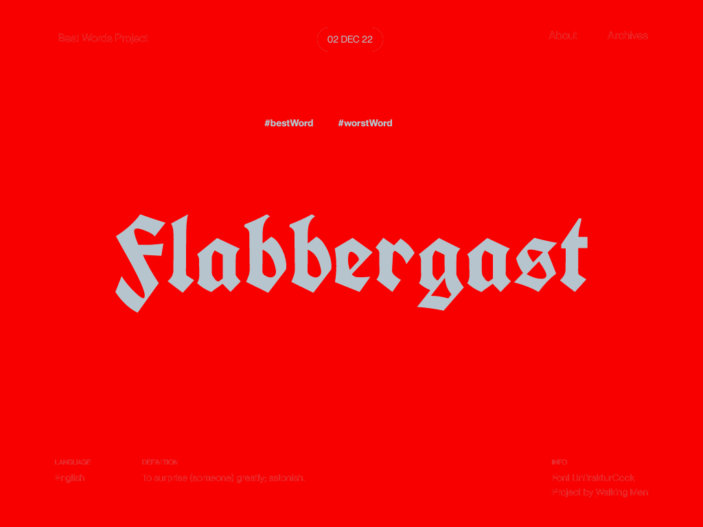 Best Words - Flabbergast