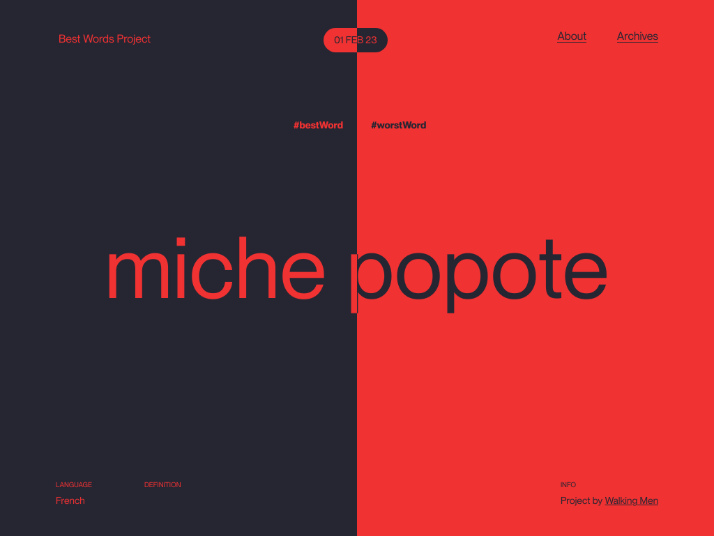 Best Words - Miche popote